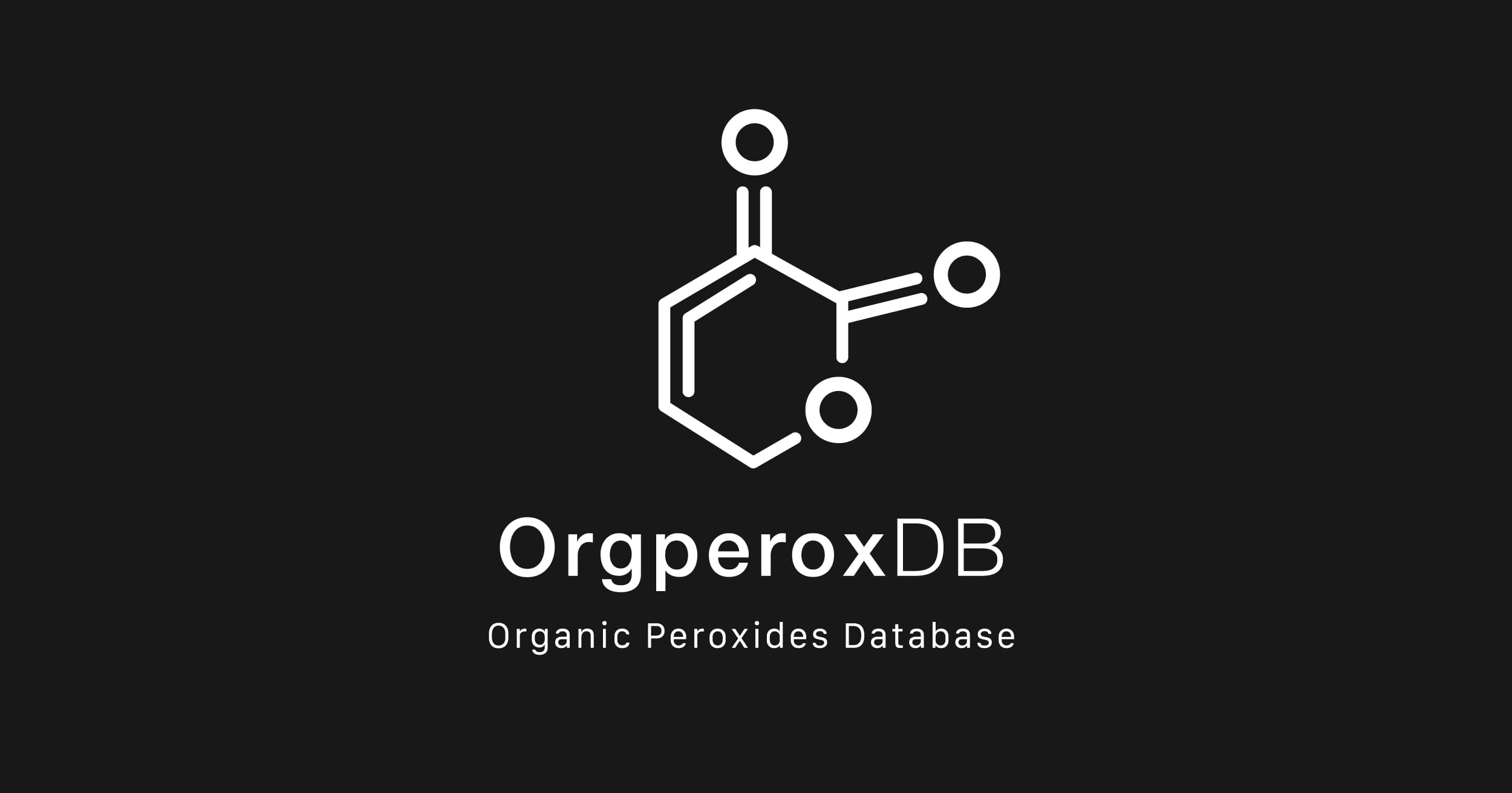Organic Peroxide Database | Global Chemical Suppliers & CAS Registry ...